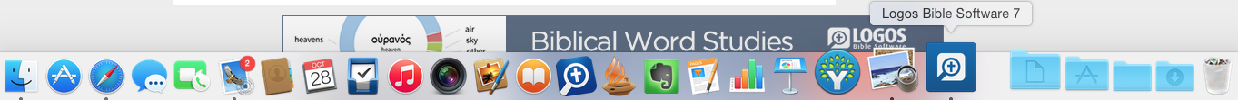 Bug Logos 6 Icon Called Logos Bible Software 7 On Mac Logos Community